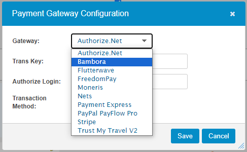 How to Connect Bambora as Your Payment Gateway in Zaui – Zaui Software Support